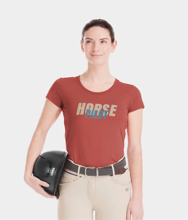 Polo & women's horse riding t-shirts | Horse Pilot